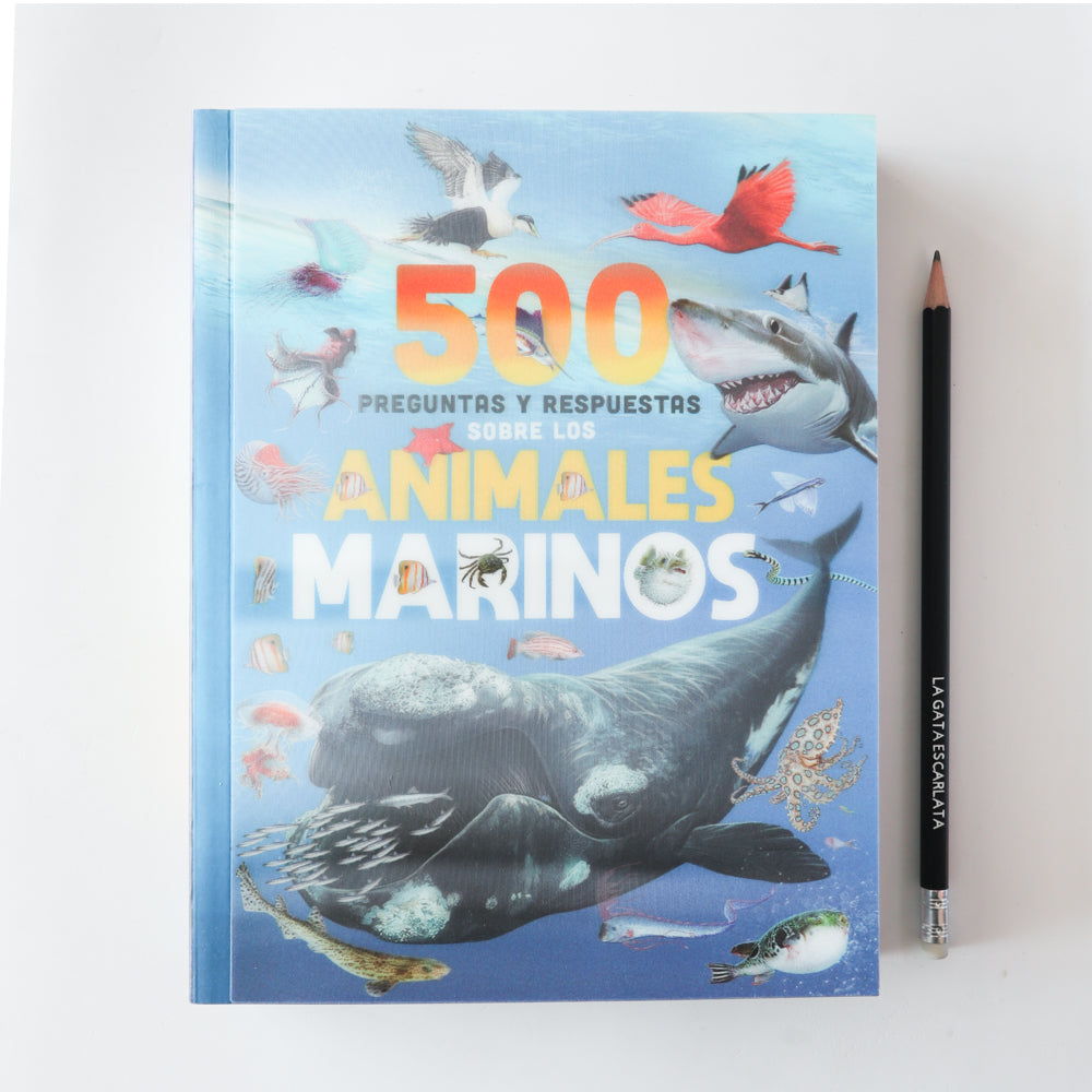 500 preguntas y respuestas - Sobre los animales marinos – La Gata Escarlata
