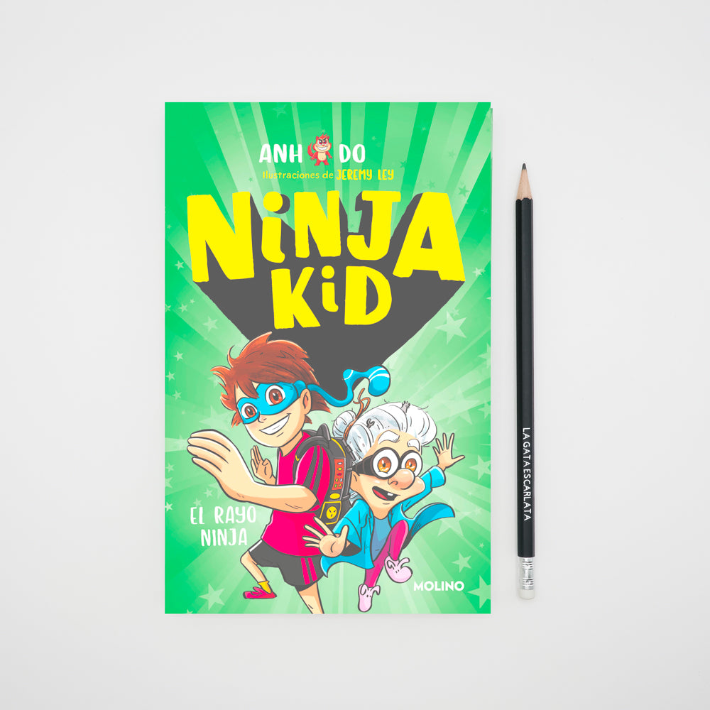 Ninja kid 3. El rayo ninja – La Gata Escarlata